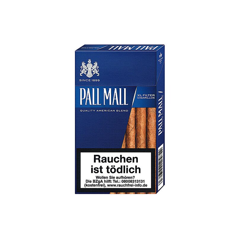 Pall Mall Blue XL Filter Cigarillos 17x10