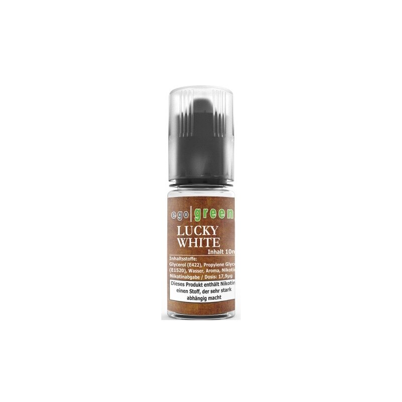 EGO GREEN E-Liquid Lucky White Tobacco 10ml